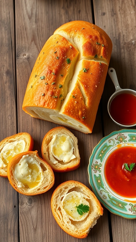 Classic Garlic Bread Recipe